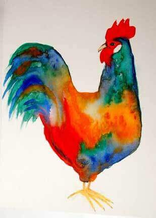 Stolzer Hahn - DanaCards